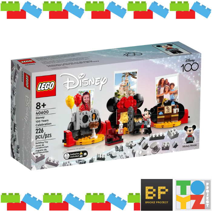 Lego 40600 Disney - Disney 100 Years Celebration Original TP Bali ...