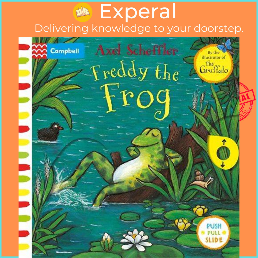 [English - 100% Original] - Freddy the Frog - A Push, Pull, Slide Book ...