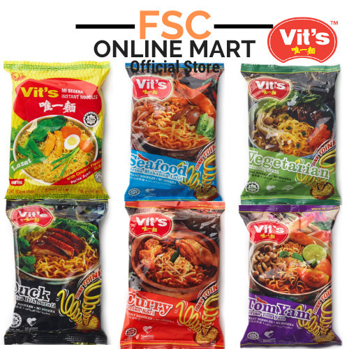 [KPL] Vit's Instant Noodles (Toink-Toink) 75gm*5's (8 Flavors) | Shopee ...