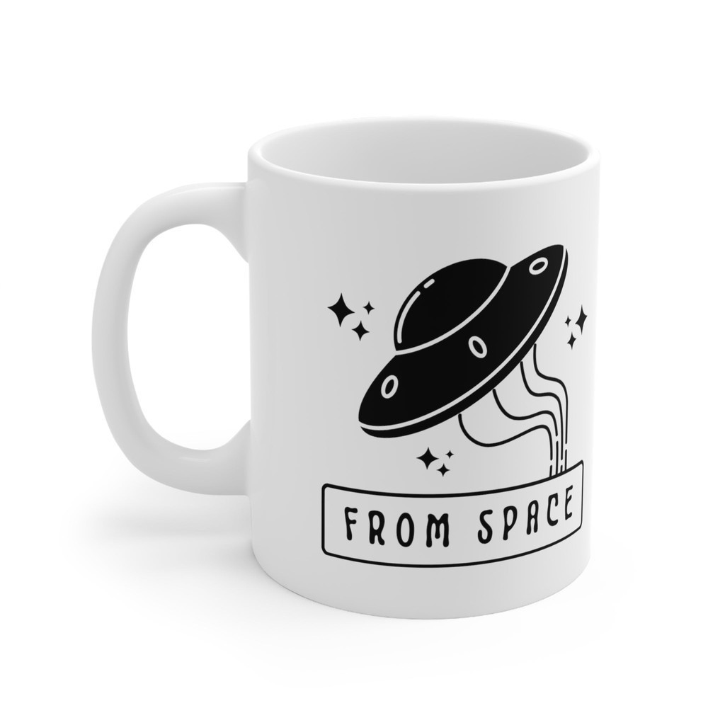 From Space UFO Ceramic Mug 11oz | Shopee Malaysia