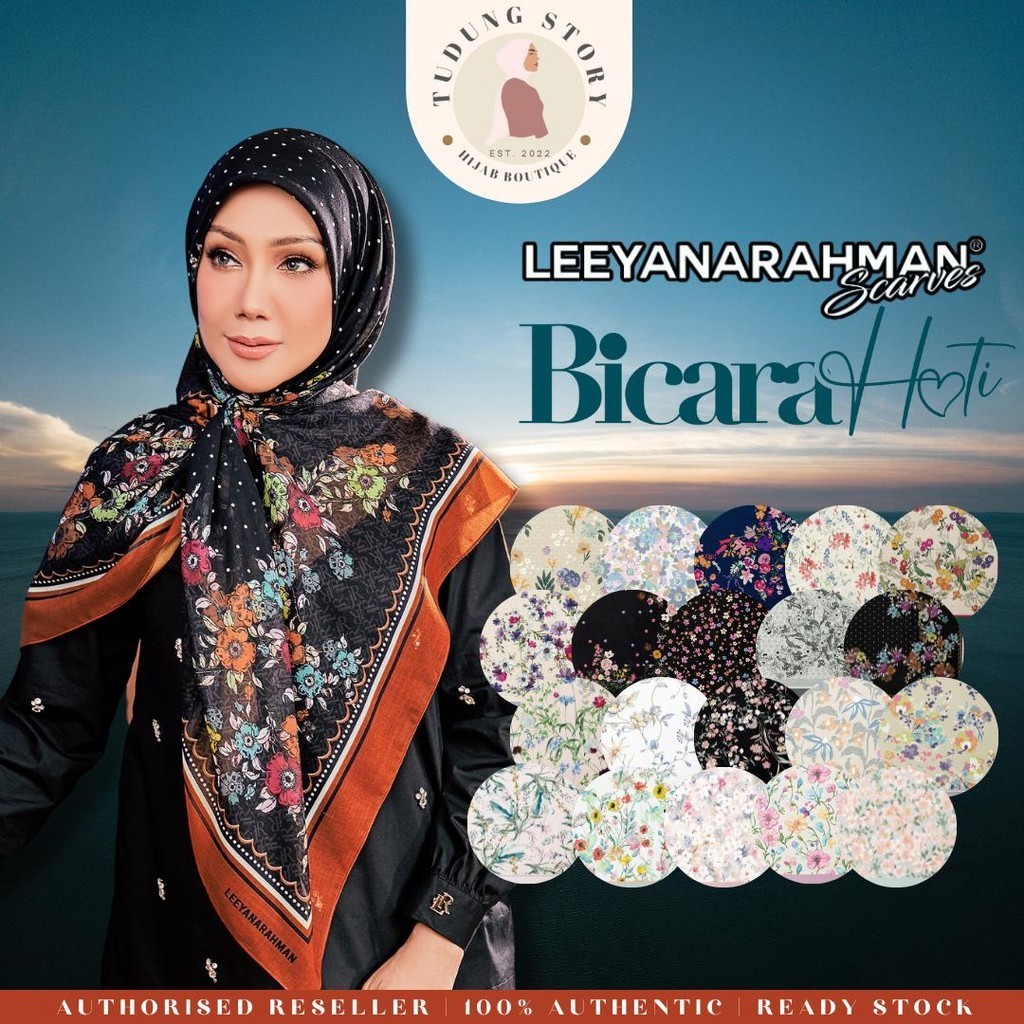 [ LR BICARA HATI ] Tudung Bawal by Leeyanarahman Bidang 46 | Shopee ...