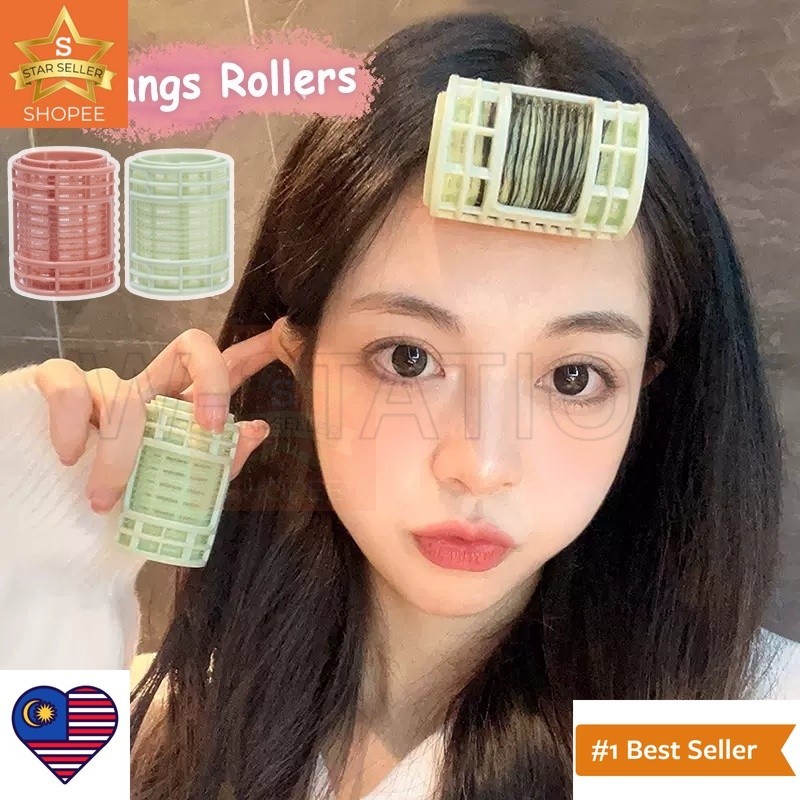 (MW)[Featured] Plastic Air Bangs Rollers / Self-adhesive Lazy Bangs ...