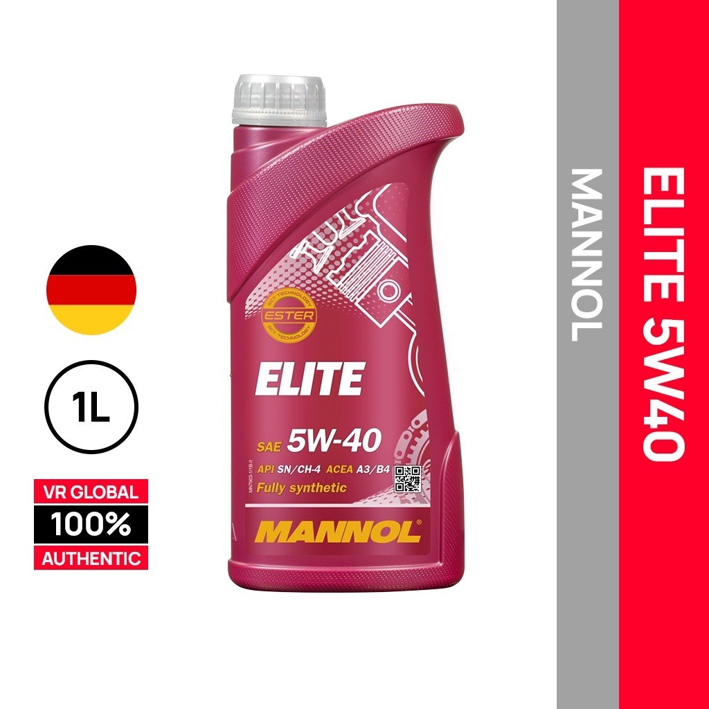 MANNOL ELITE 5W40 7903 FULL SYNTHETIC CAR ENGINE OIL GERMANY 1L ...