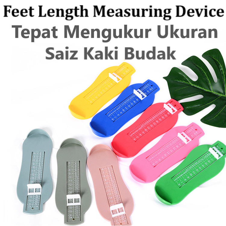 Measure Feet Length Measuring Device Foot Ruler Kids Child Shoes ...