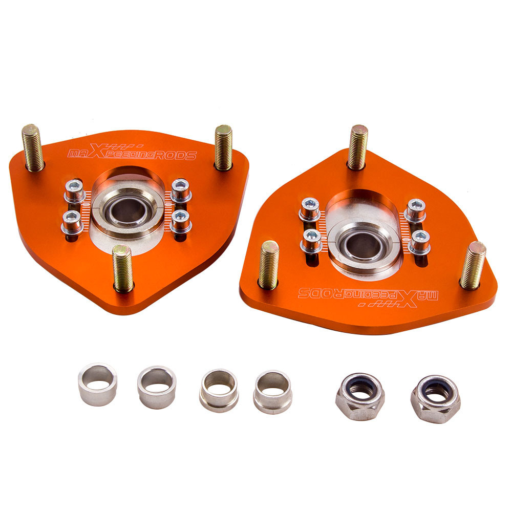 maXpeedingrods 2x Front Coilover Camber Plate Top Mount For Nissan S13 ...