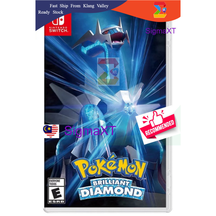 NSW [USED] Pokemon Brilliant Diamond Nintendo Switch Original Physical ...
