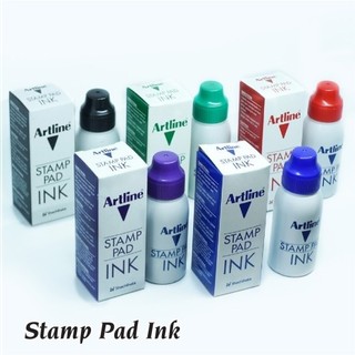 Artline Stamp Pad Ink Refill 50cc | Astar Stamp Pad Ink Refill 28cc ...