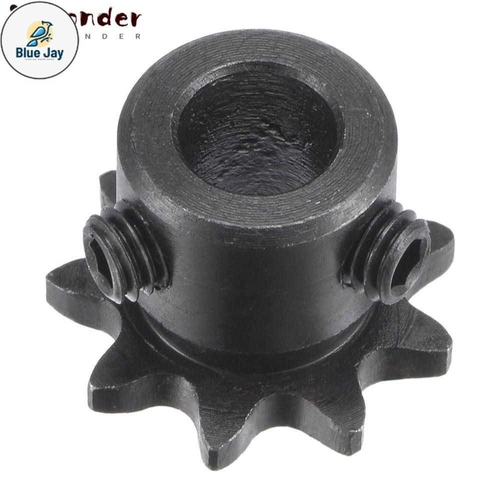 BJ Roller Sprockets, C45 Carbon Steel Single Strand 1/4" Pitch 9 Tooth ...