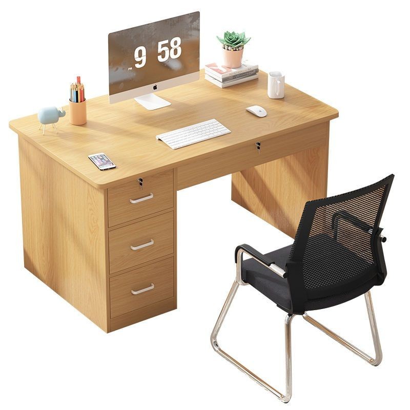Desk Simple Modern Office Desk Single Home Desktop Computer Desk Desk ...