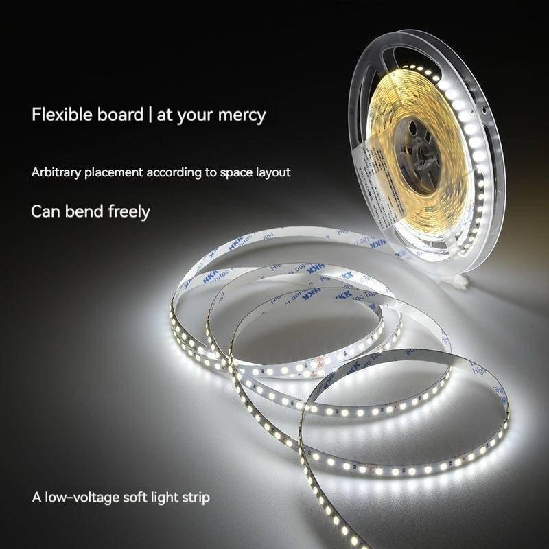 5M Set LED 2835 Strip Light 3000K 4000K 6000K Linear Lights Flexible ...
