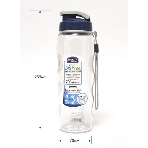 LocknLock Sports Handy Bottle Lock n Lock Drinking Bottle ABF722 700ML ABF990 630ML | Shopee ...