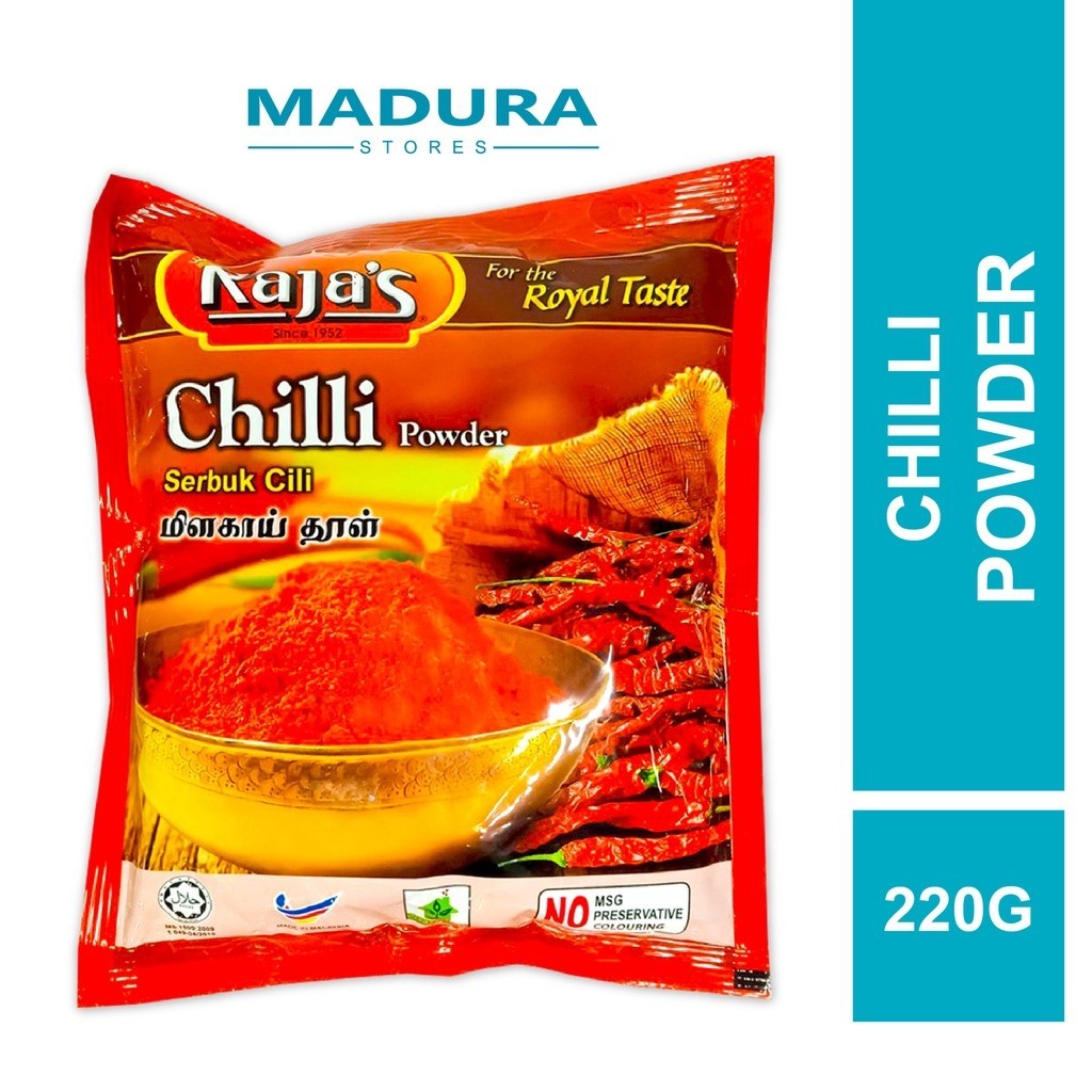 Raja's Chilli Powder 220g (Serbuk Cili) | Shopee Malaysia