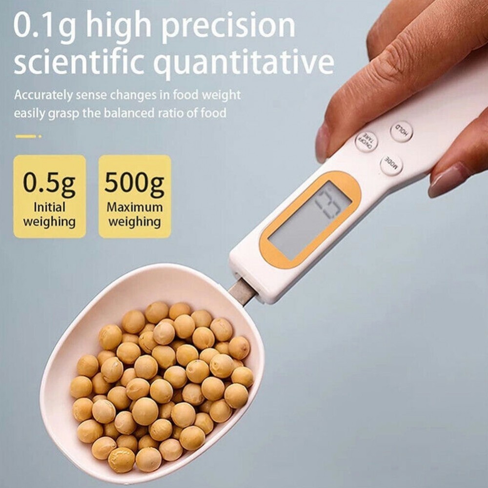Digital Spoon High Precision Kitchen Scales Scale 500g Capacity ABS ...