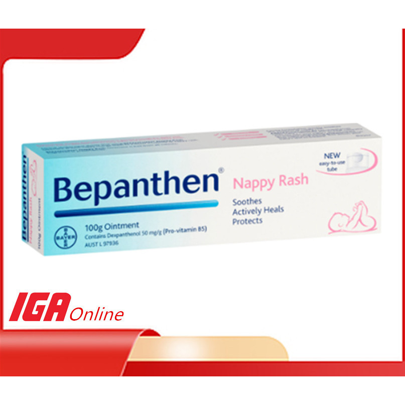 [EXP 04/2027] Australia Bayer Bepanthen Baby Nappy Rash Ointment ( 100g ...