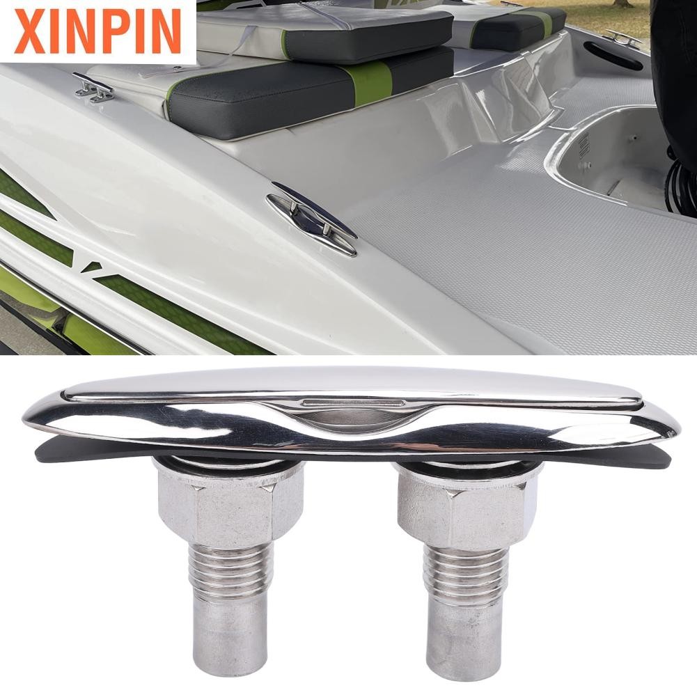 Xinpin 6 Inch Pull Up Boat Cleats Marine Grade 316 Stainless Steel ...