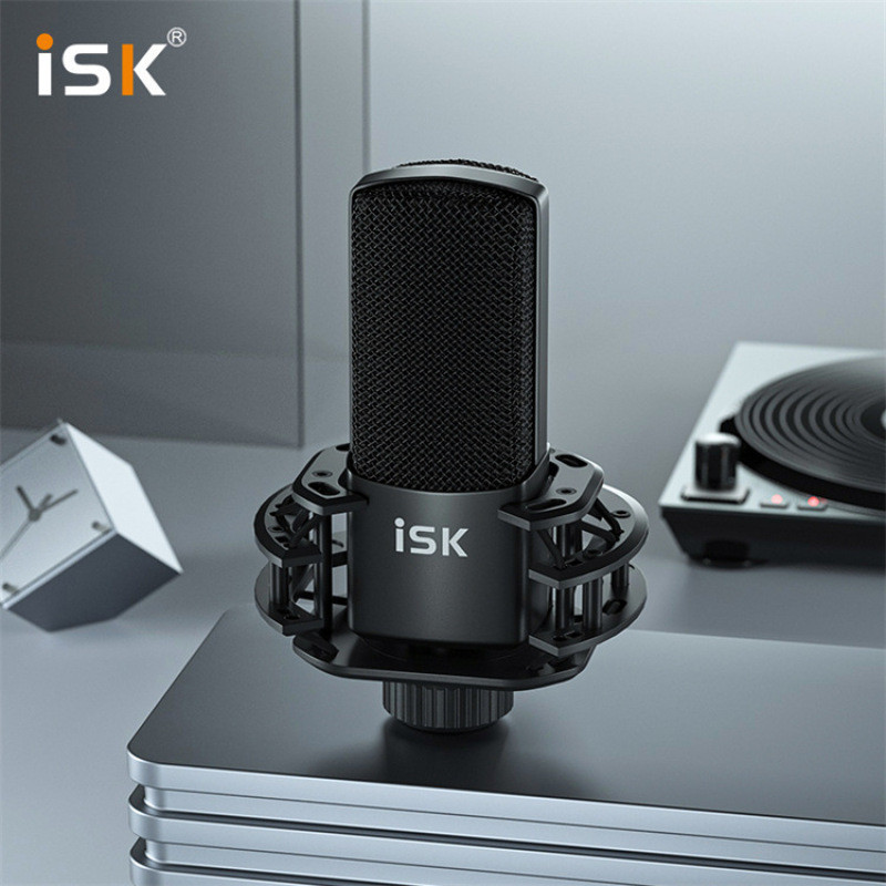 Isk S440 Condenser Microphone Live Broadcast External Sound Card Mobile ...