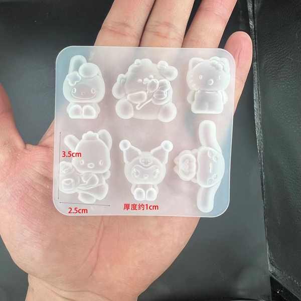 squishy toys squishy Sanrio Lacquer Seal Mold Silicone Handmade diy ...
