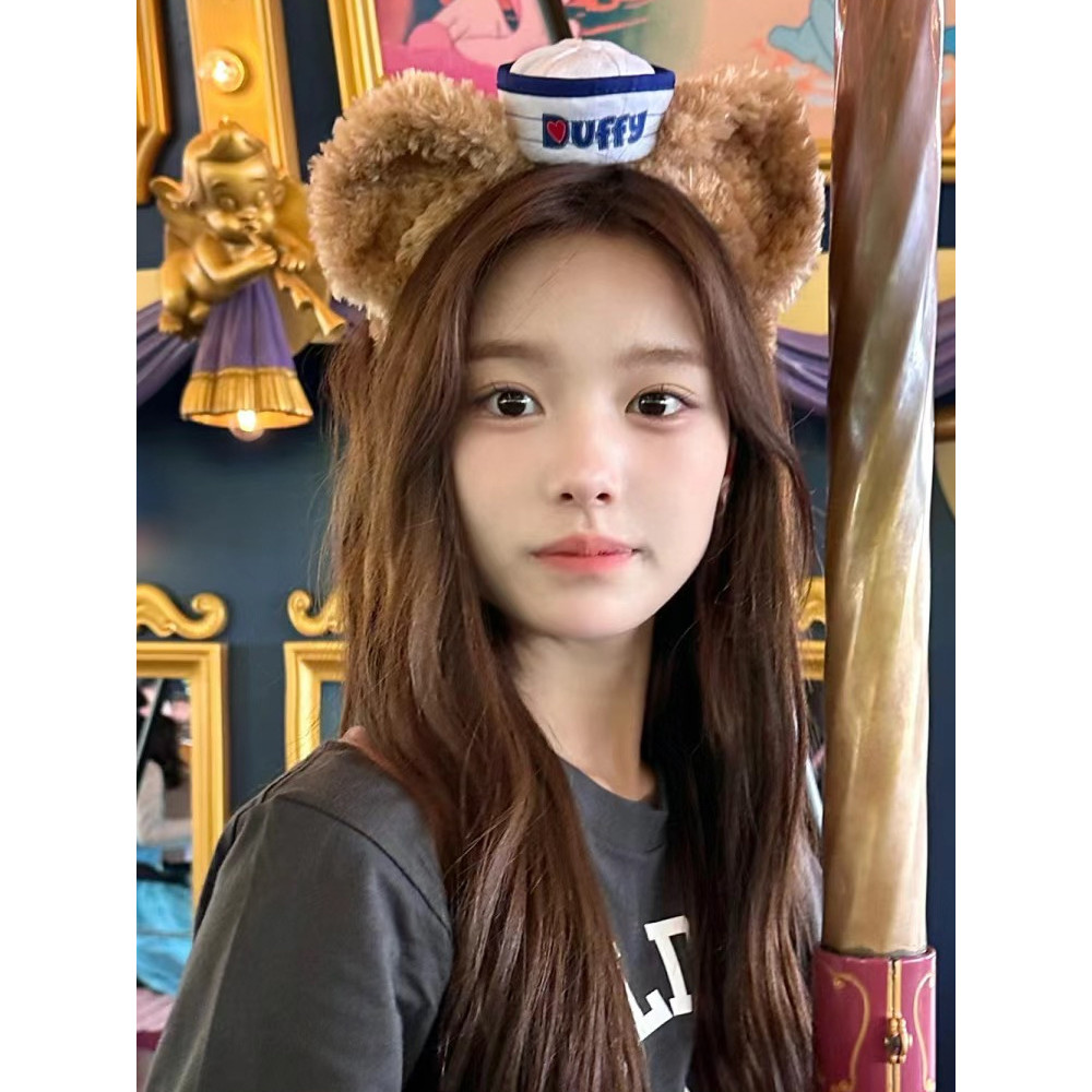 Shopee Official Disney Duffy Duffy Bear Headband Cute Sailor Navy Hat ...
