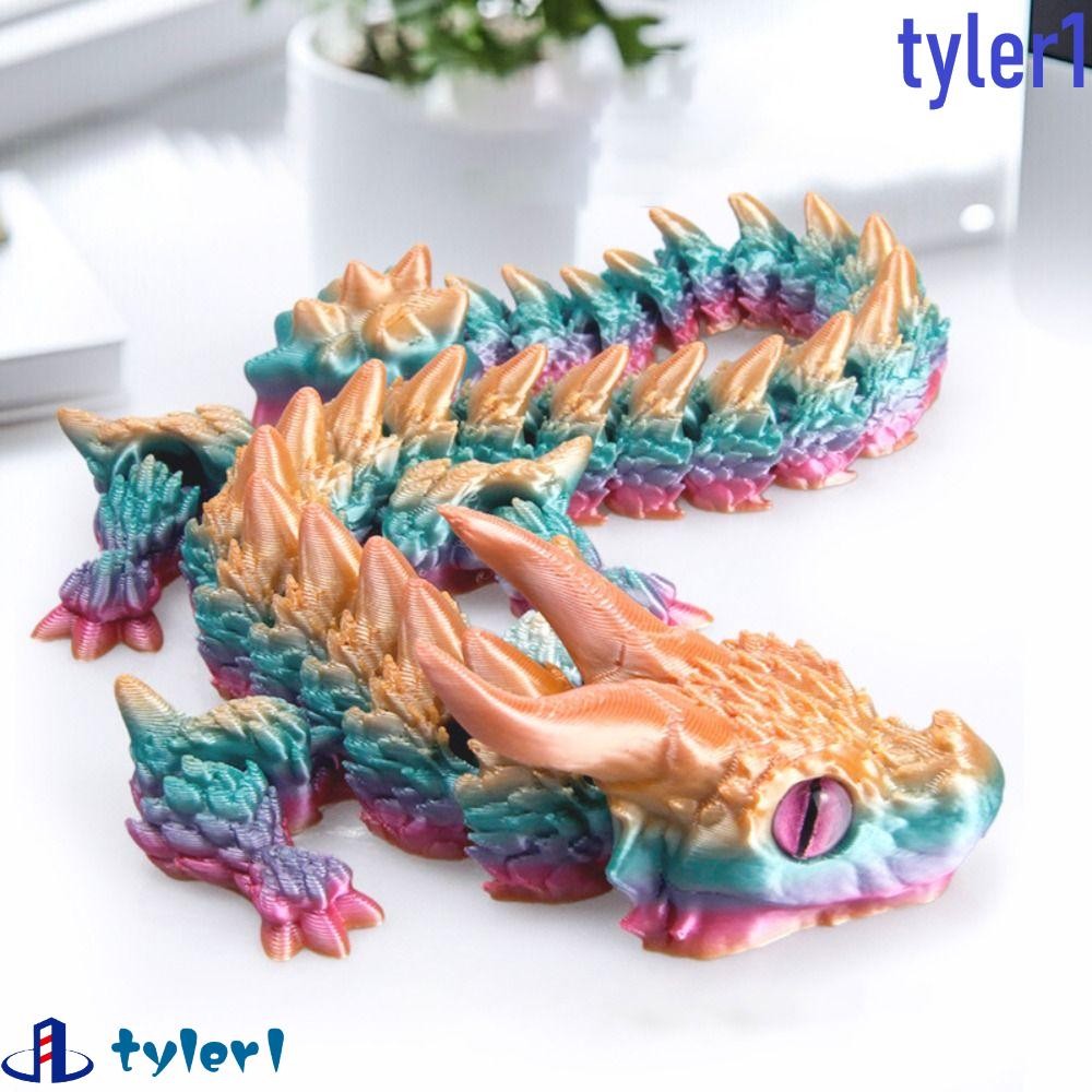 TYLER1 Simulated Dragon Ornament, 3D Printed Creative Dragon Toy, Funny ...