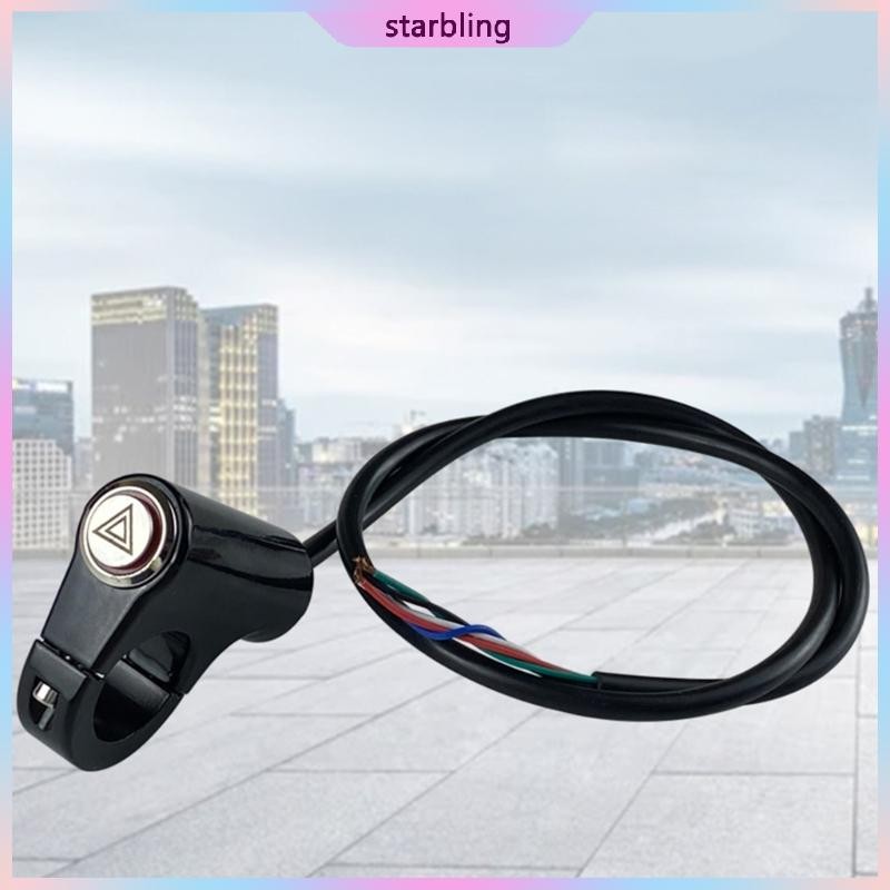 Star Motorcycle Double Flash Switch Hazard Light Switch Button Flash ...