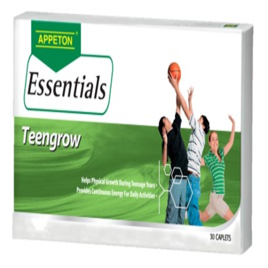 APPETON Essentials Teengrow 30 Caplets | Shopee Malaysia