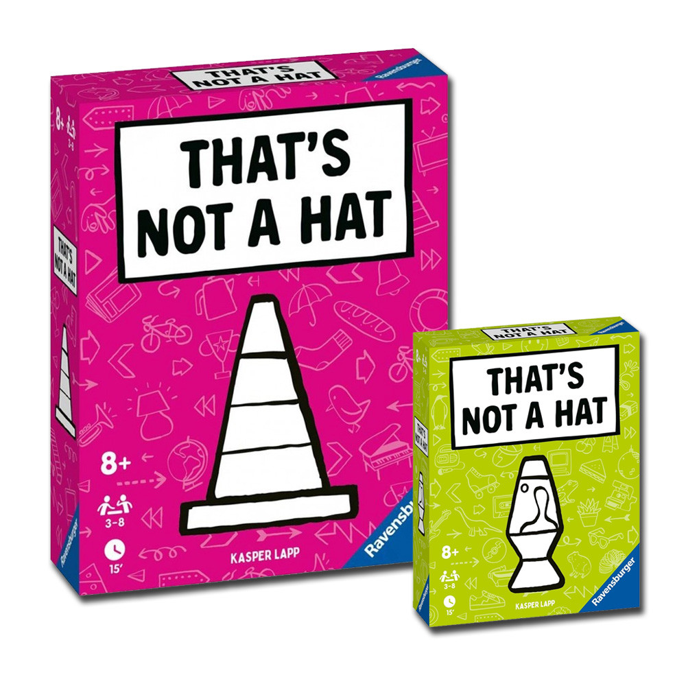 Ravensburger That's Not A Hat Card Game Family Gatherings Party Game ...