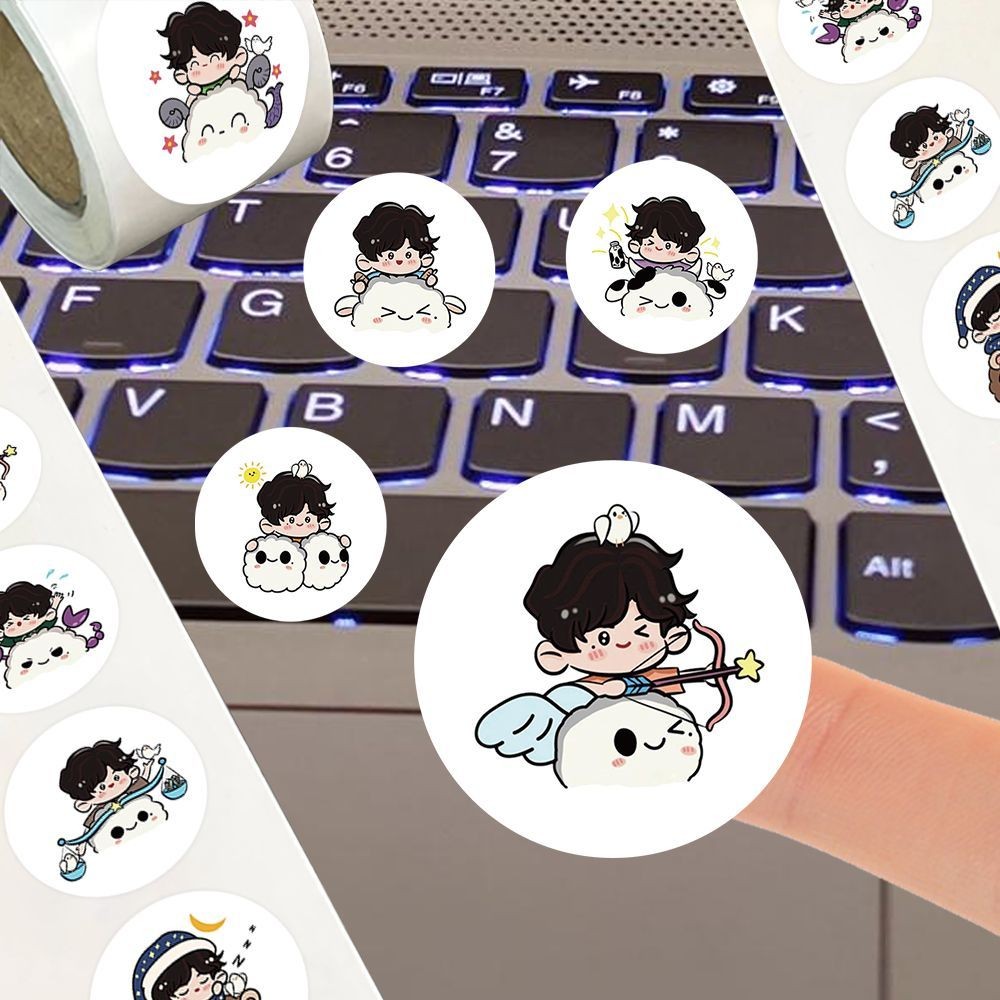 Multiple Pieces Discount 500 Stickers Bai Jingting q Version ...
