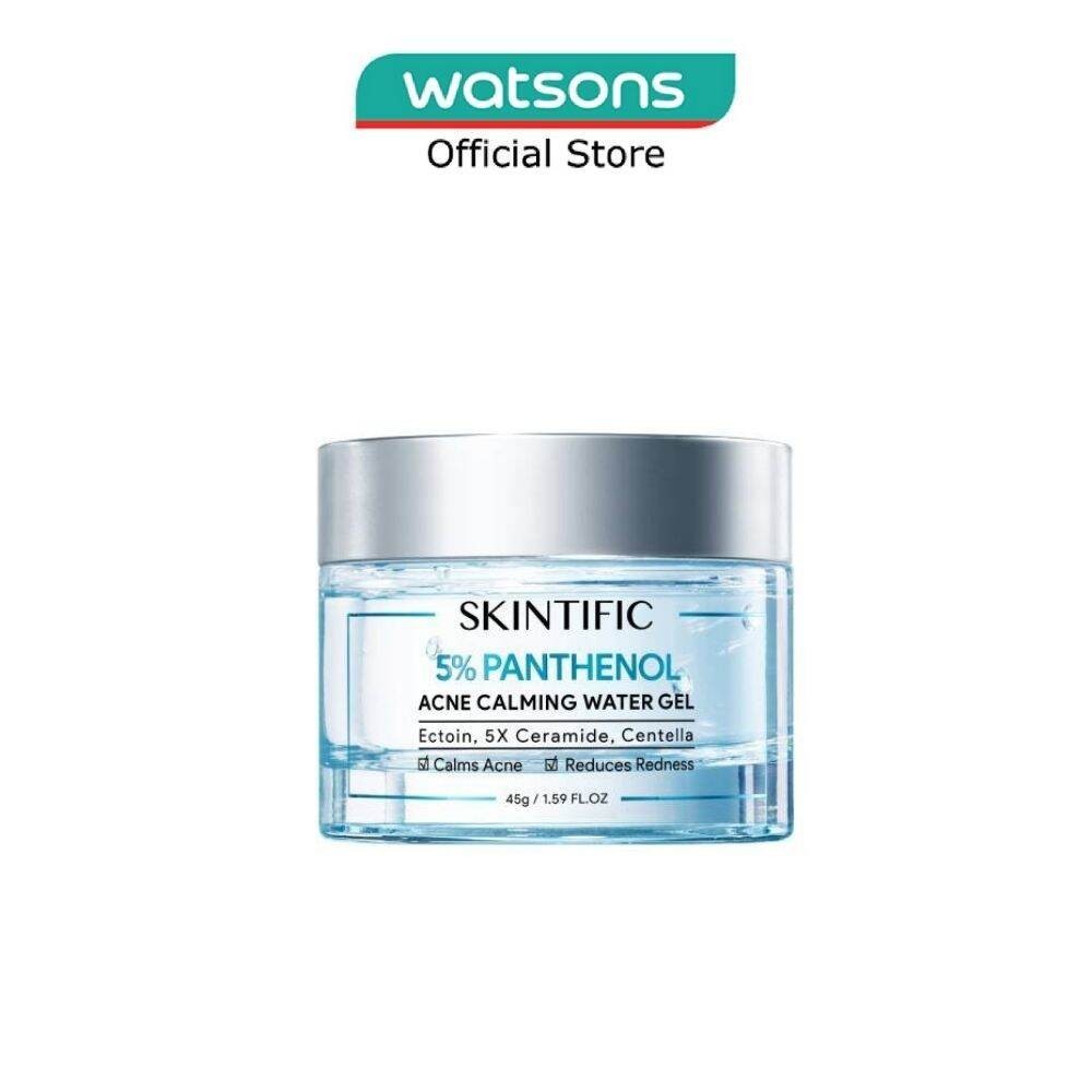 Skintific 5% Panthenol Acne Calming Water Gel (To Calms Acne & Reduce ...