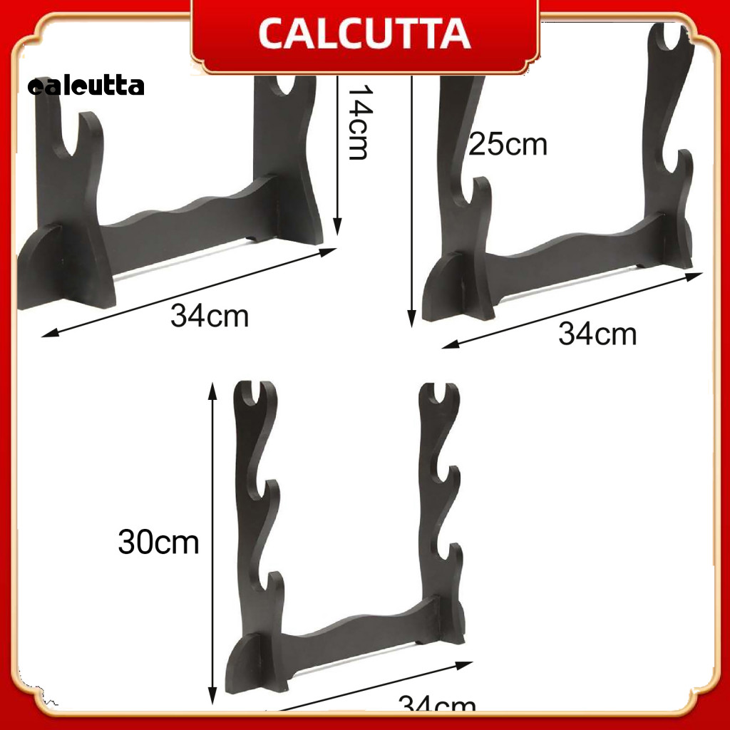 [calcutta] Swords Stand Wooden Protective 1/2/3 Layer Wooden Samurai ...