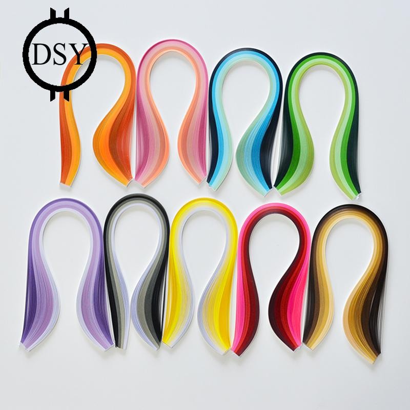 Quilling Paper Set 9 Kinds Gradient Colors | Shopee Malaysia