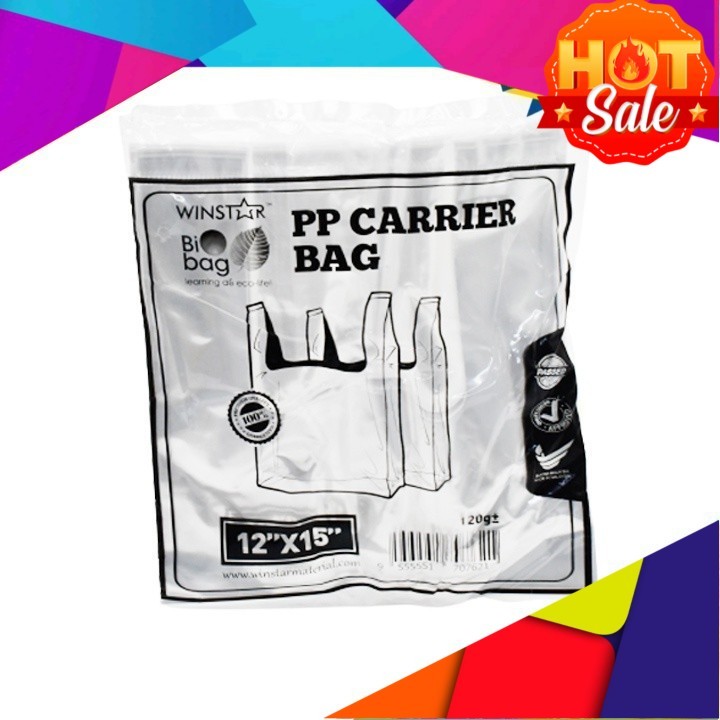 Plastik Lutsinar, Plastik Bag, Winstar Disposable Carrier Plastic Bag ...