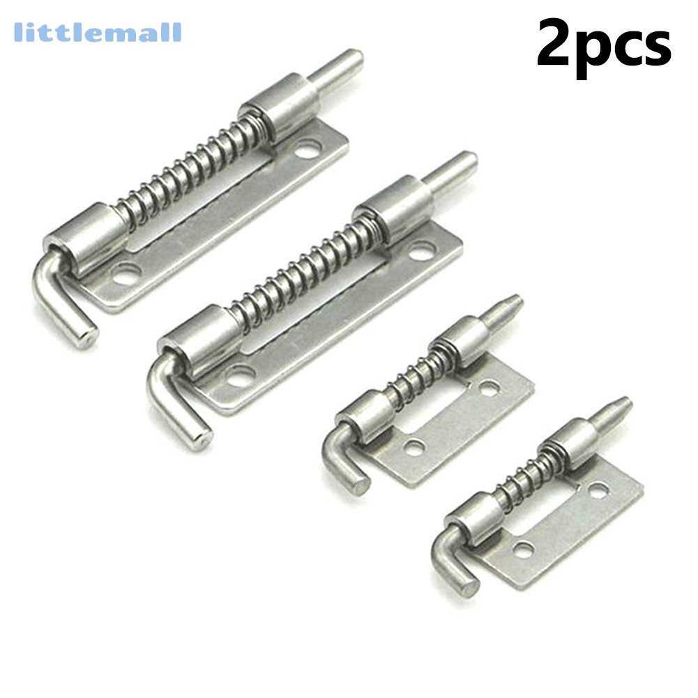 [LLMA] 2pcs Spring Loaded Latches Security Barrel Bolt Latch Tone Door ...