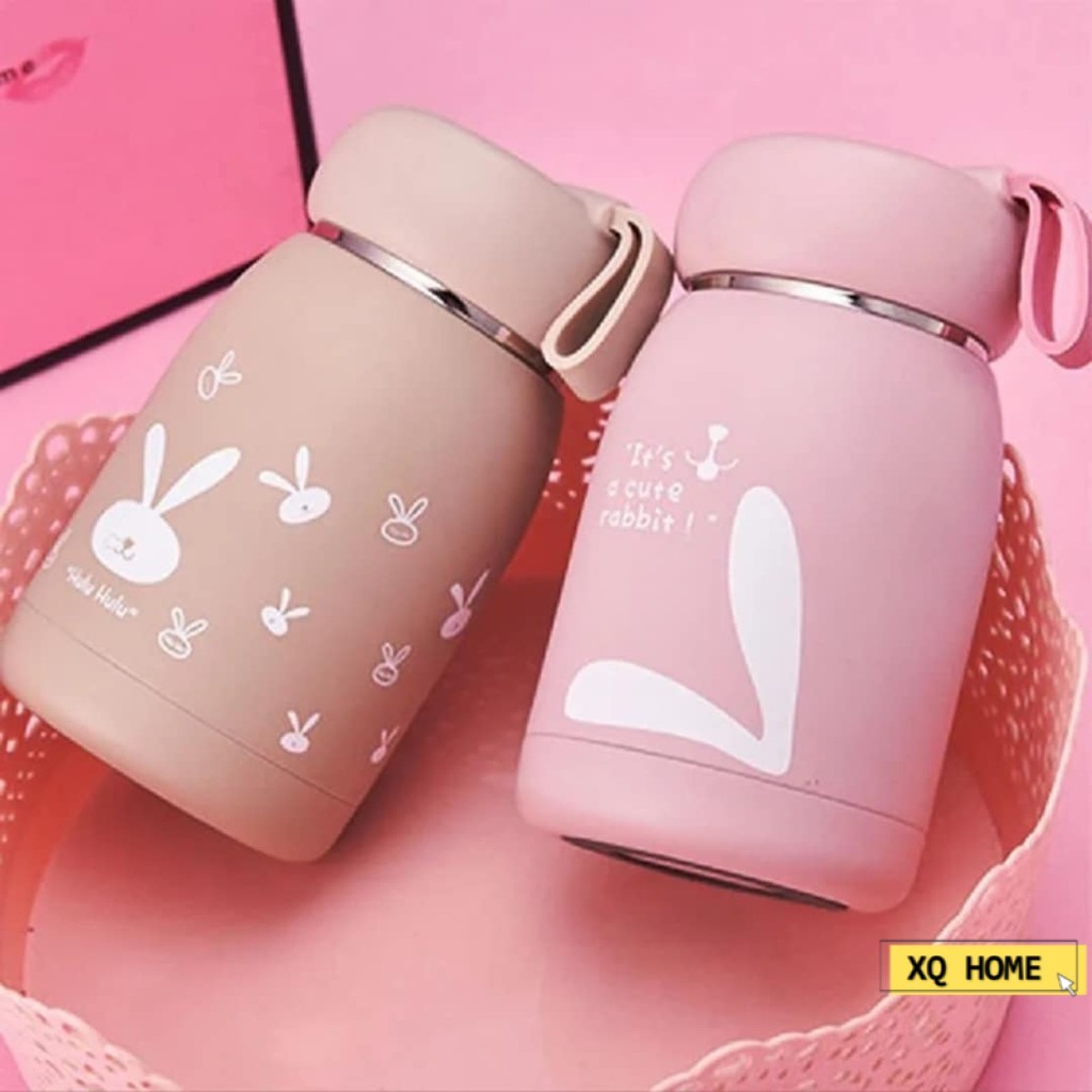 Mini Thermos Cup Female Travel Mug Korean Tumbler Cute Water Cup Simple ...