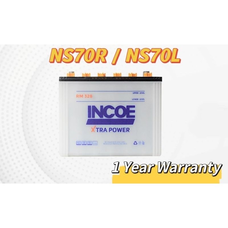 INCOE NS70R / NS70L Conventional Wet Battery | Shopee Malaysia