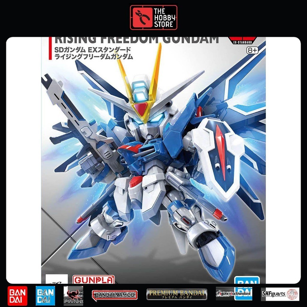 Bandai SDEX SD Rising Freedom Gundam | Shopee Malaysia