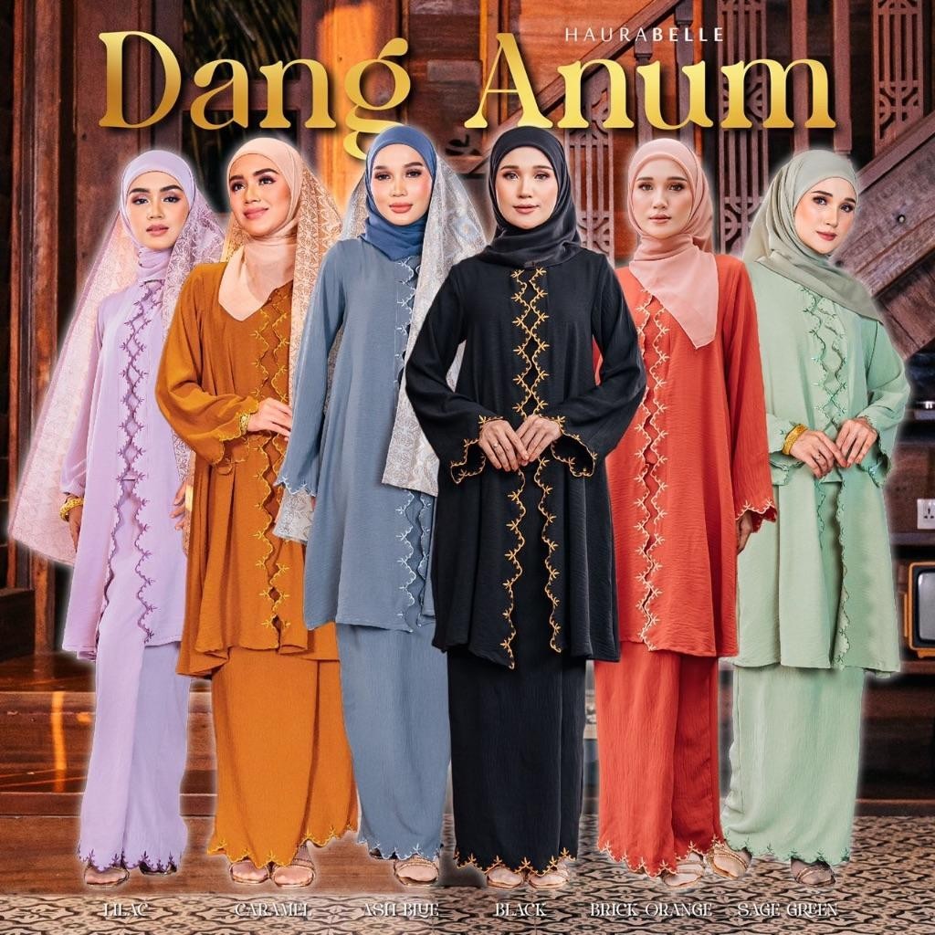 HAURABELLE KEBAYA DANG ANUM SULAM RAYA 2024 | Shopee Malaysia