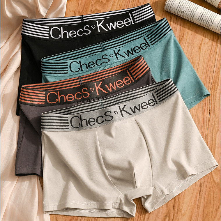 KINGDAFA Men Underwear Plus Size L-6XL Cotton Boxer Men Seluar Dalam ...