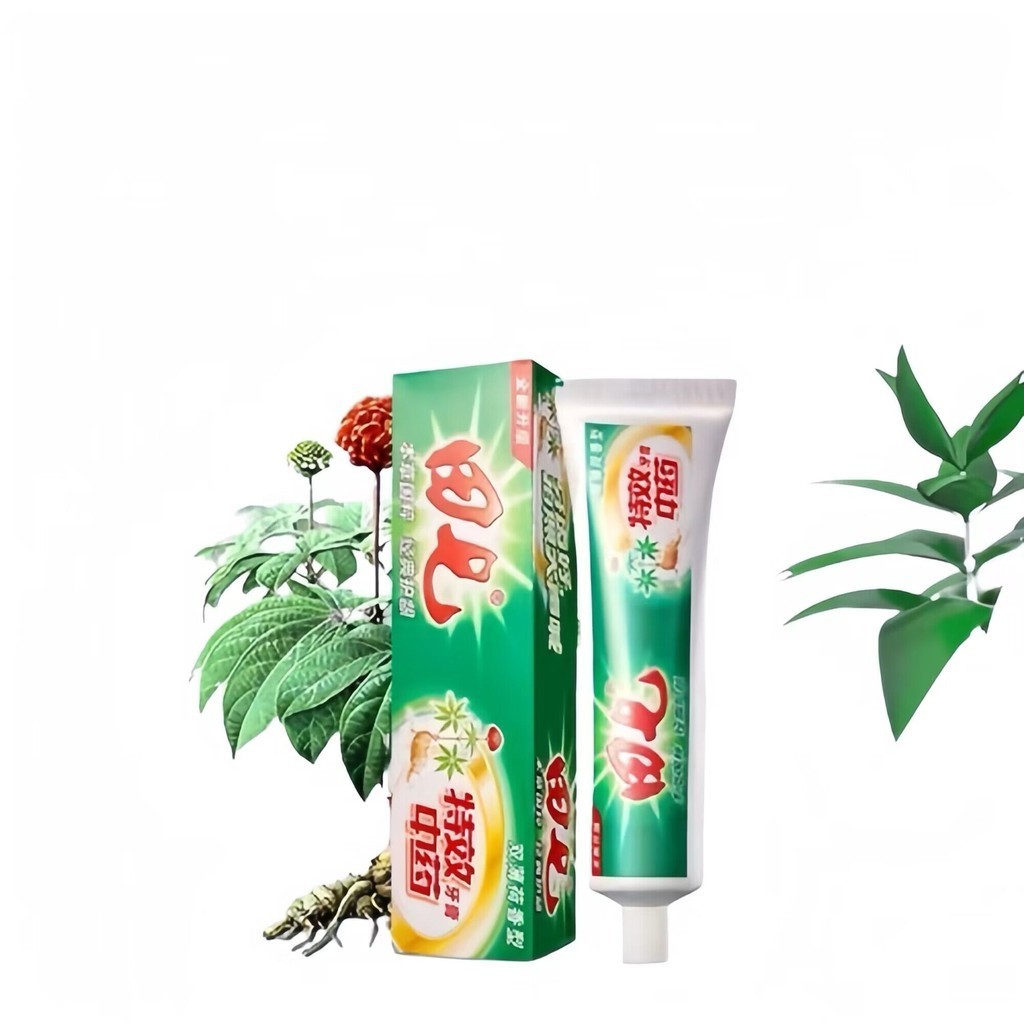 100g Panax Notoginseng Chinese Medicine Toothpaste Fresh Breath Yellow ...