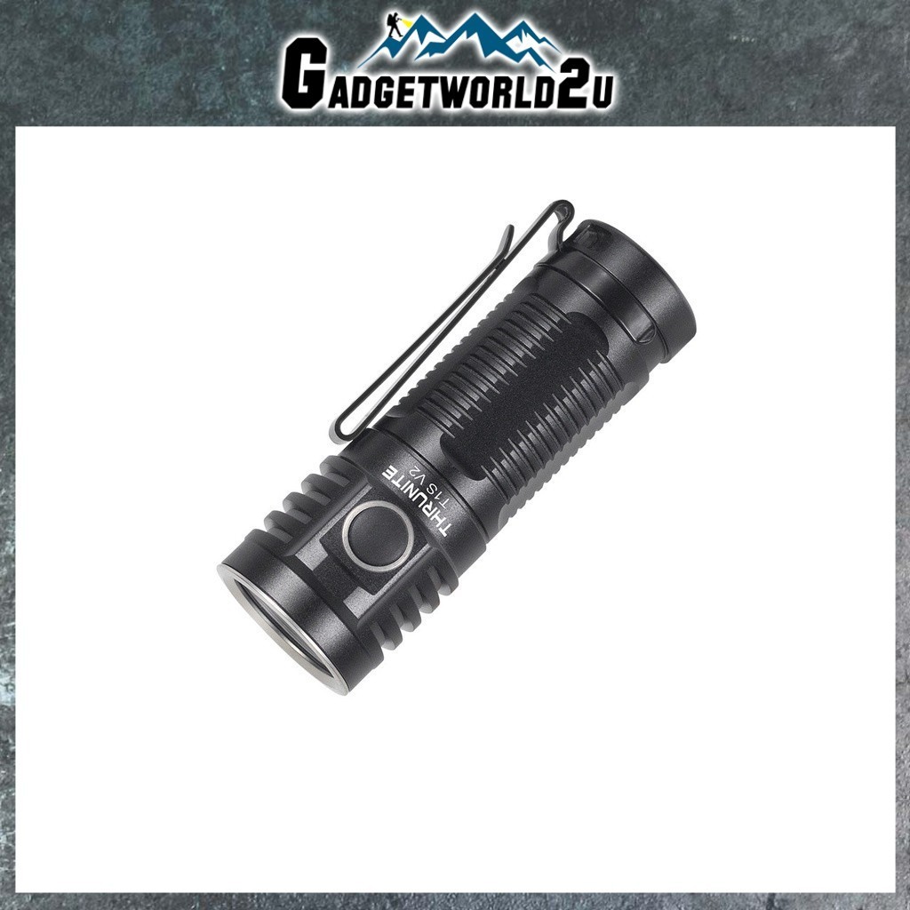 ThruNite T1S V2 Black Luminus SST40 NW LED 1212L USB Rechargeable ...