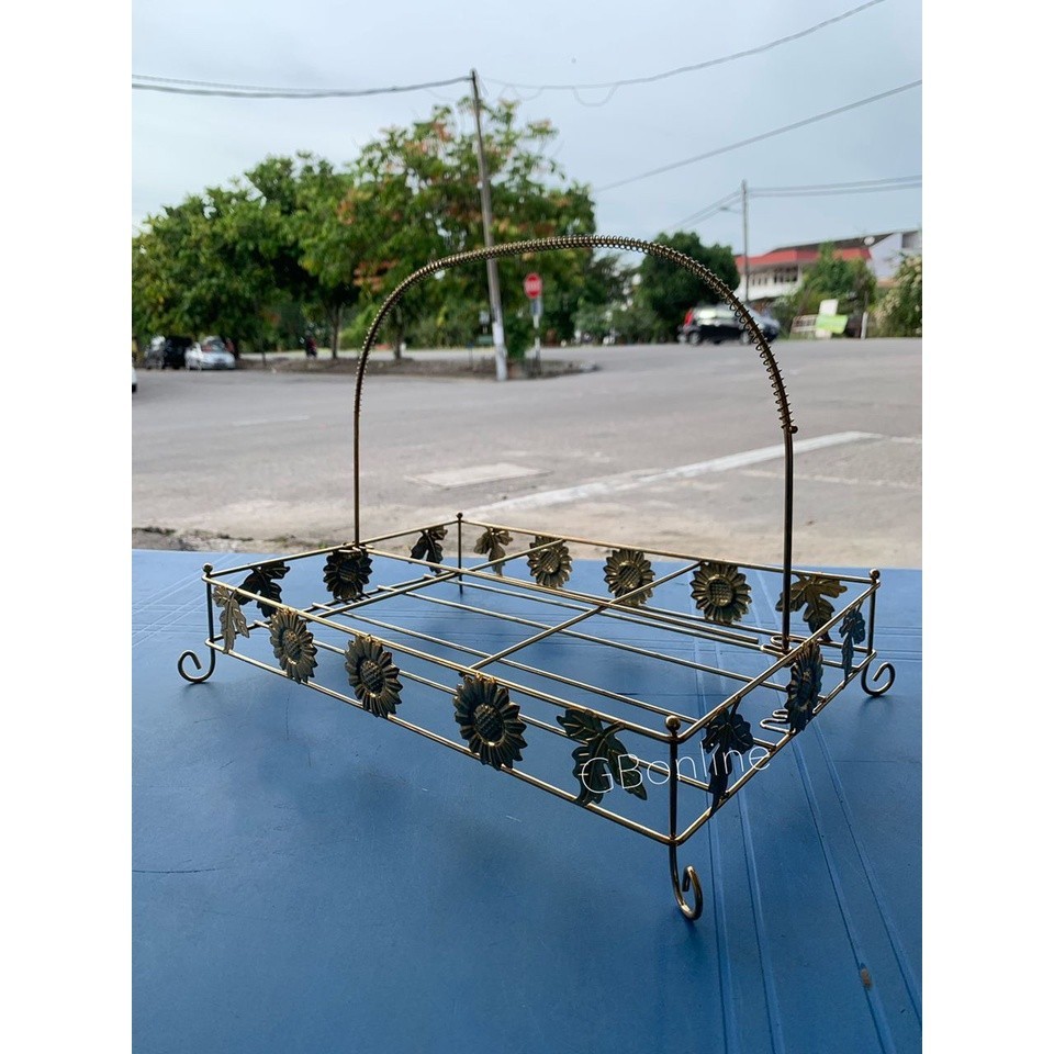 Rak Besi Balang Kuih / Tempat Balang Kuih 6 Tempat | Shopee Malaysia