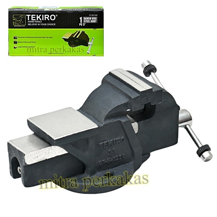 Tekiro 3 Inch Bench Vice Table Vise Original | Shopee Malaysia