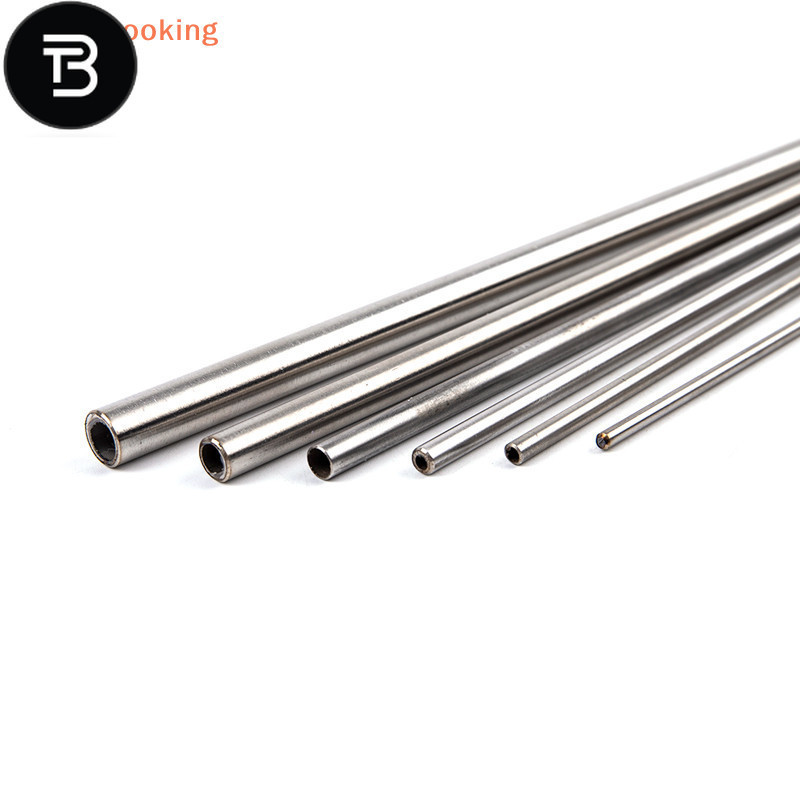TB [LargeLooking] Silver Round 304 Stainless Steel Capillary Tube Pipe ...
