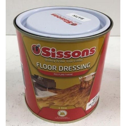 Sissons Floor Dressing Glossy 1L / Shellac kayu | Shopee Malaysia