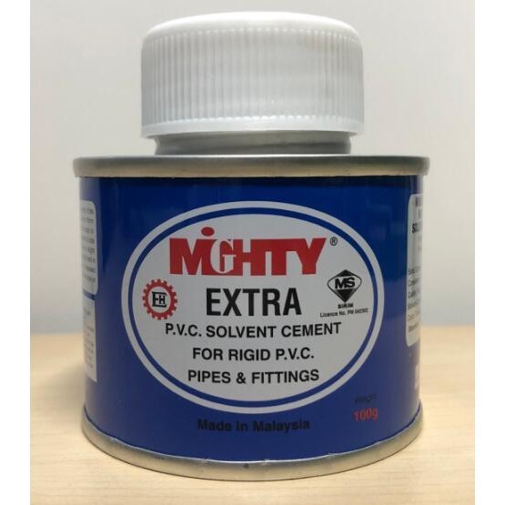 MIGHTY PVC GUM SOLVENT 100G | Shopee Malaysia