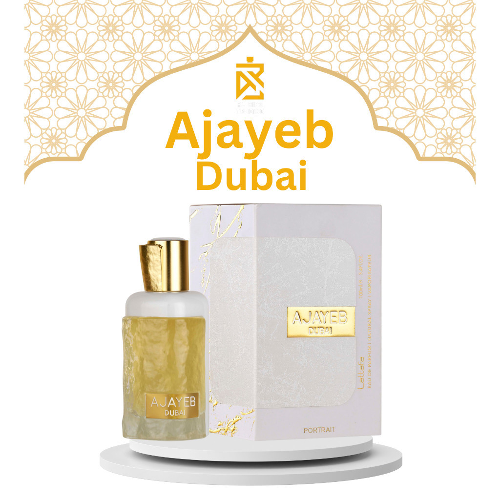 Ajayeb Dubai Portrait 100ml EDP Perfume by Lattafa Arabic perfume 100% ...