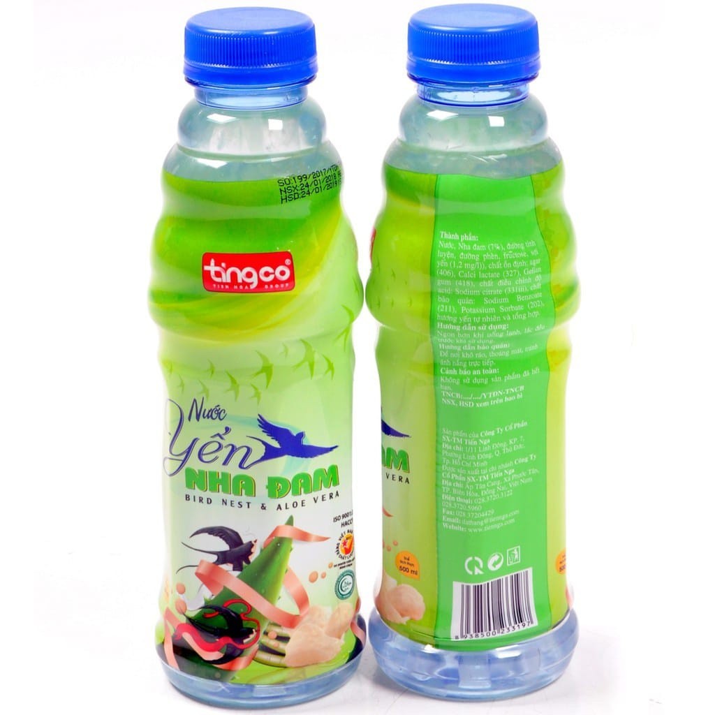 [Vietnamese] Yen Dai Nam Aloe Vera Juice - Jus aloe vera - 芦荟燕窝水 - Nuoc ...