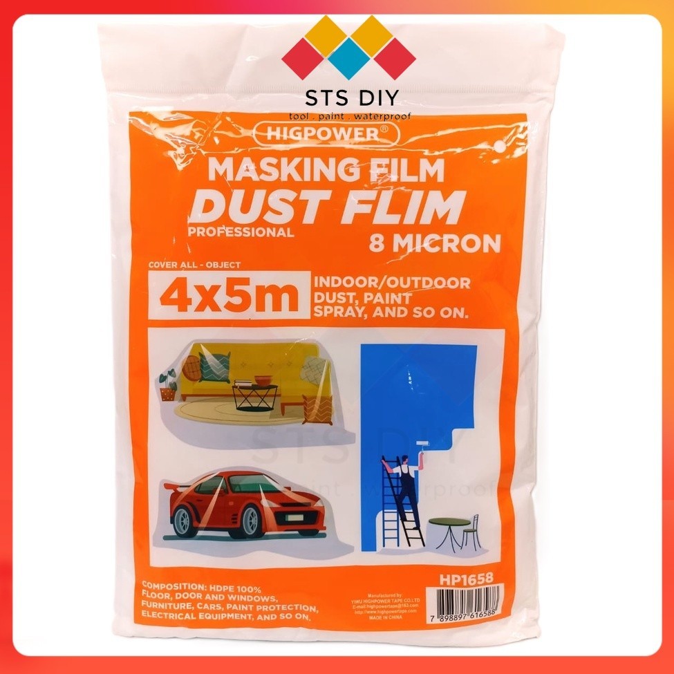 HIGHPOWER Plastic Dust Film / Dustproof Film Plastic Cover Home ...