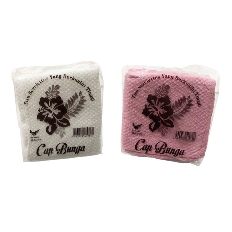 Eco-Friendly Recyclable Tissue Serviette (40g±/packet) – Random Pink ...