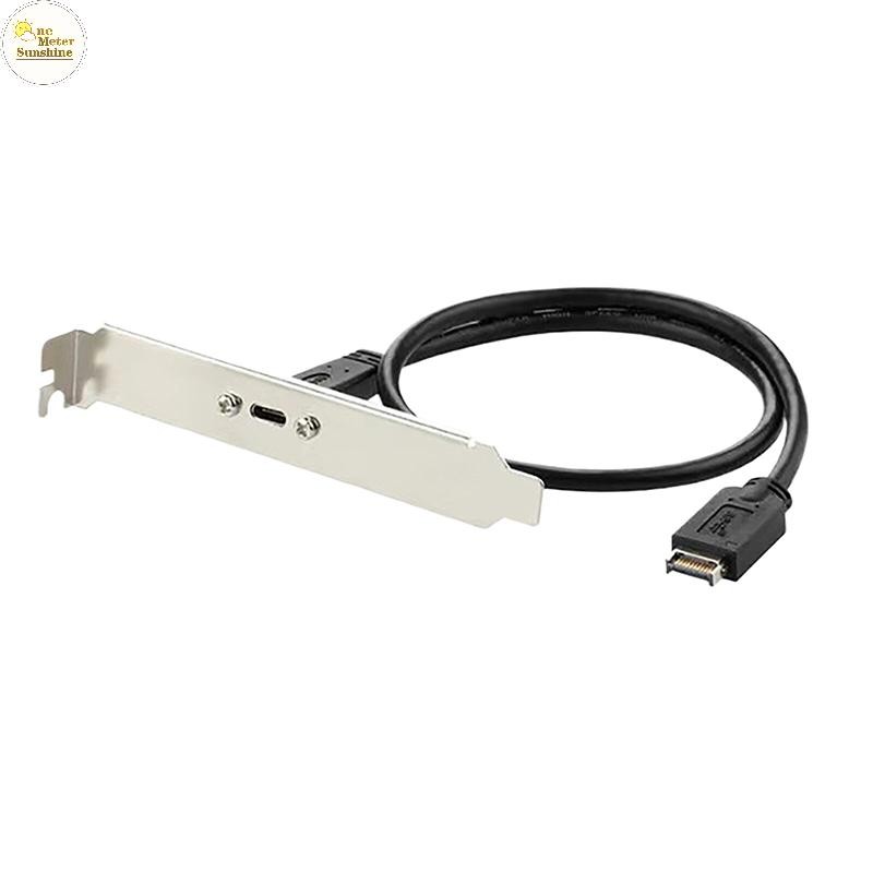 OMS 50cm USB 3.2 Front Panel Header Type-E To USB-C Type C Female ...