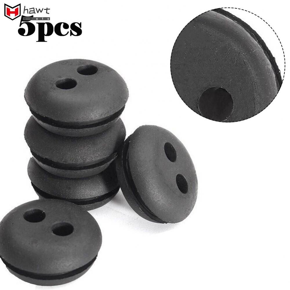 【HAWT】Heavy Duty 2 Hole Black Rubber Fuel Gas Tank Line Grommets for ...